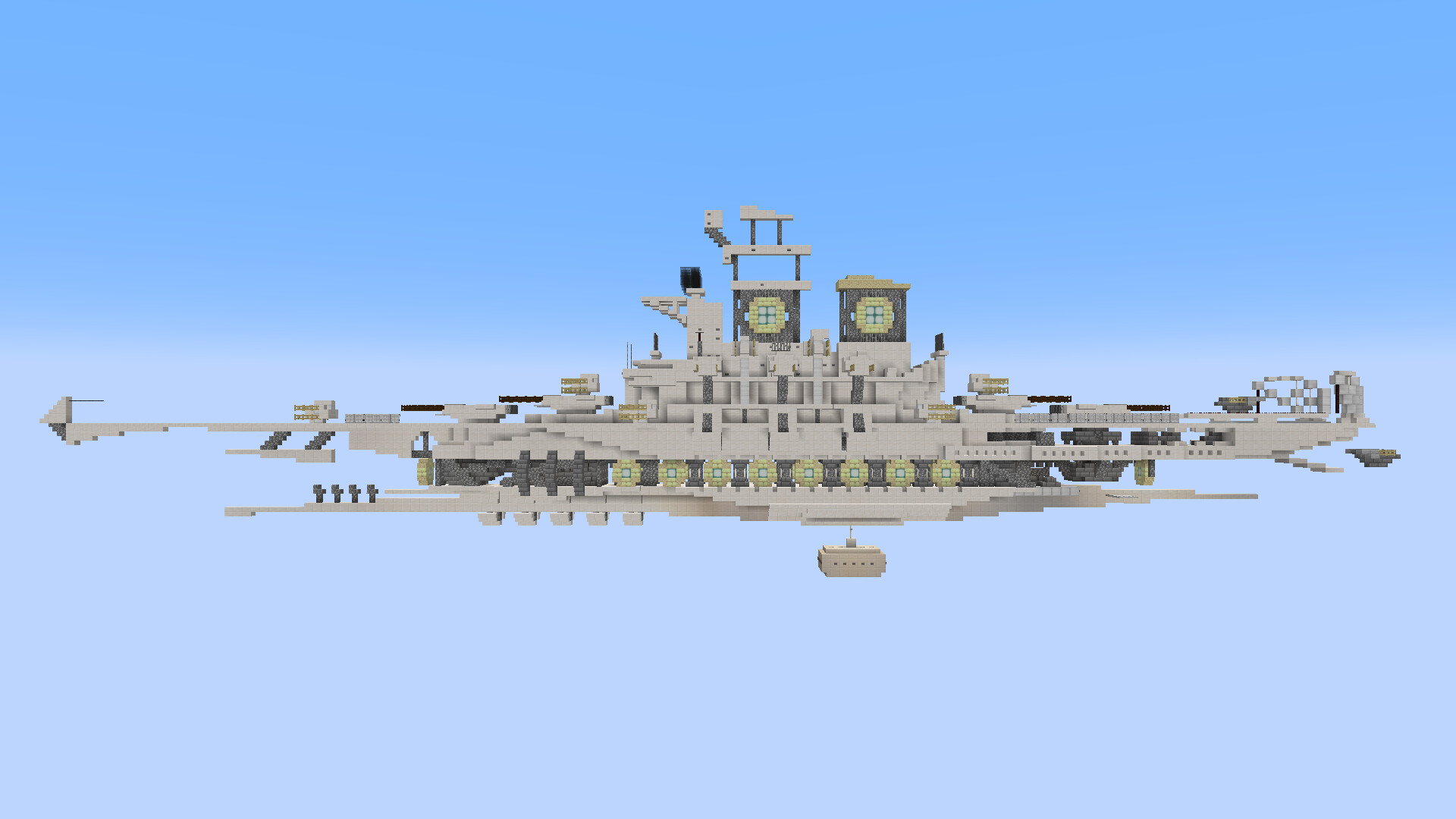 Star Warship Samoa Extended Minecraft Map