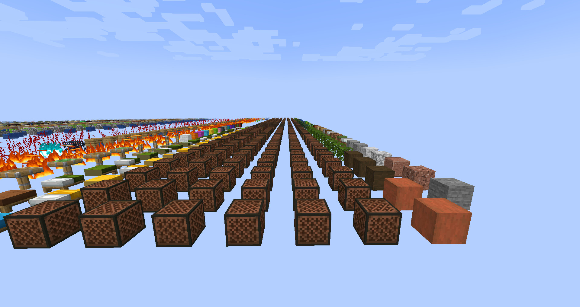 Debug world Minecraft Map