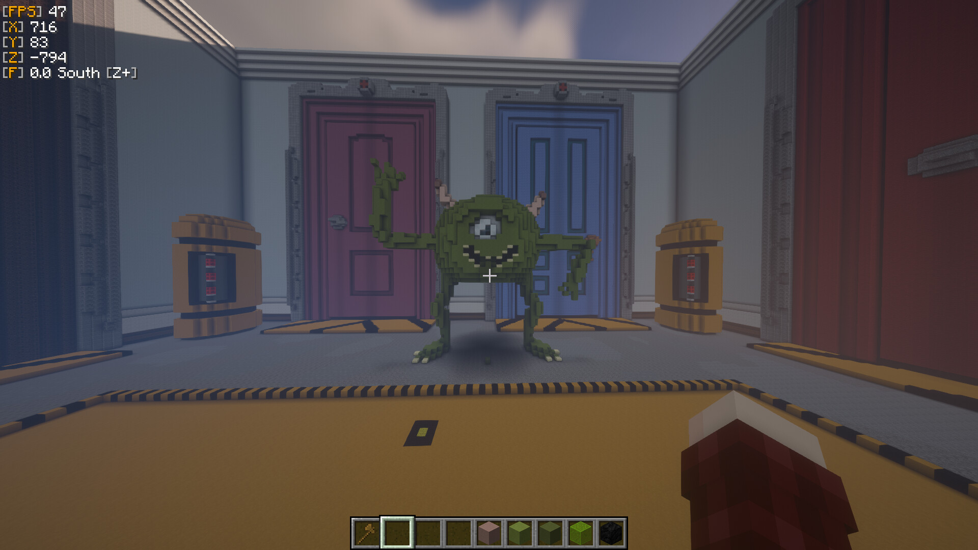 Door Warehouse (Monster Inc.) Minecraft Map