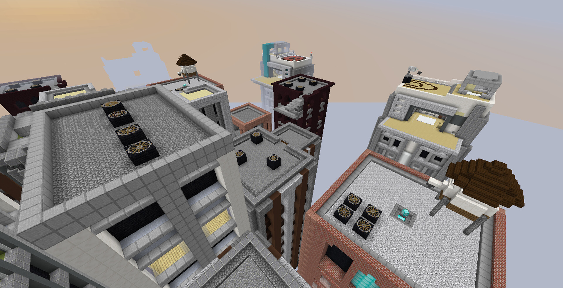 Rooftops Minecraft Map