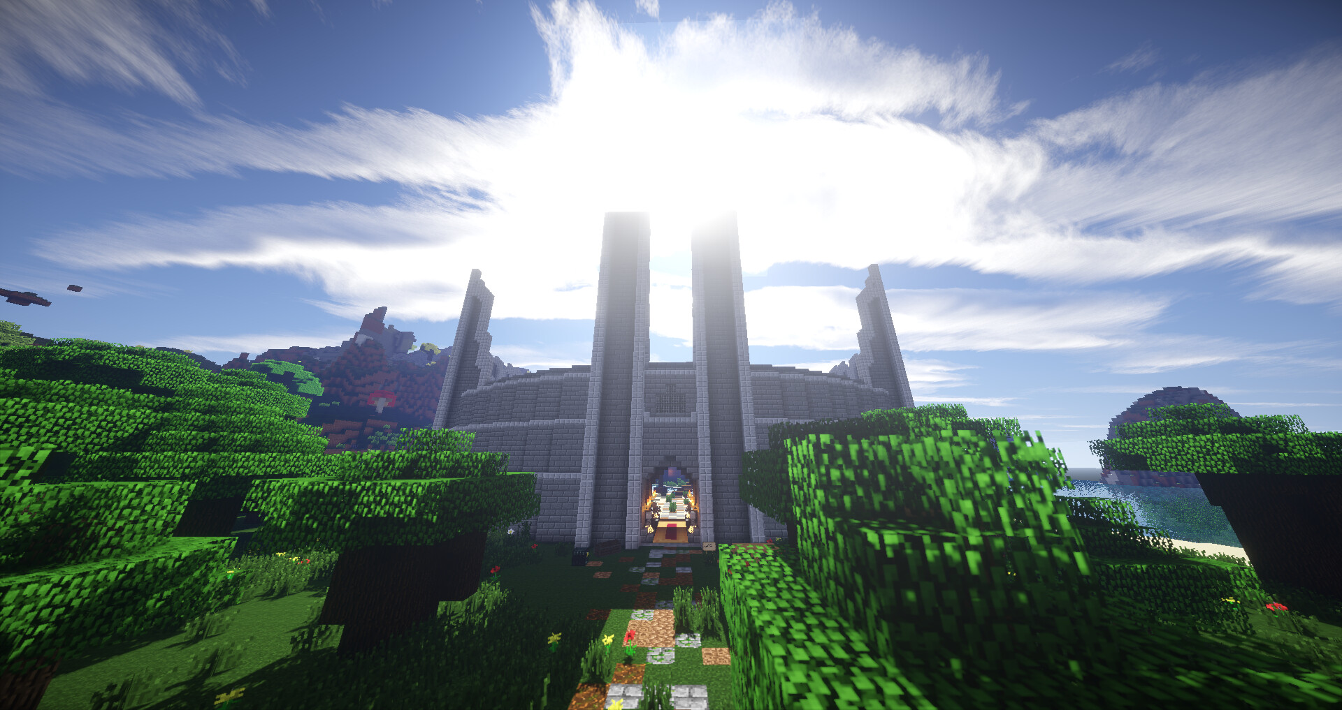 Gladiators Map Challenge (Lucky Blocks) Minecraft Map