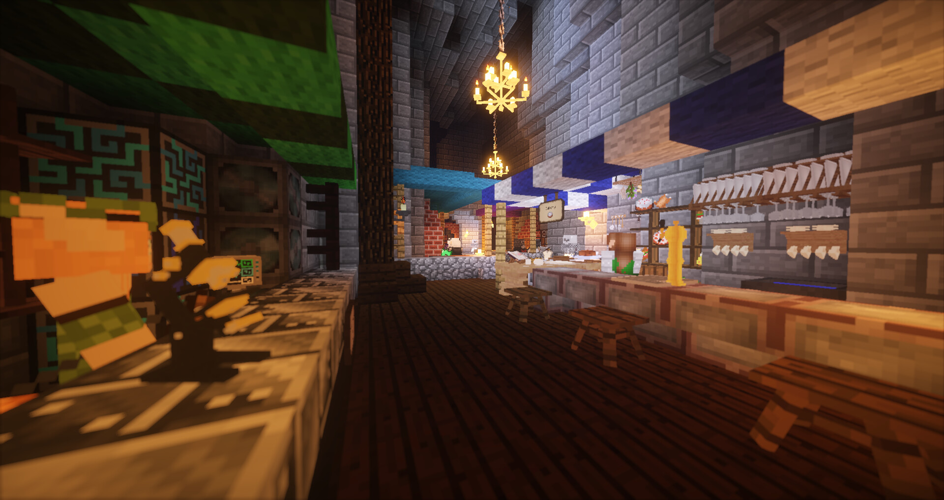 Gladiators Map Challenge (Lucky Blocks) Minecraft Map