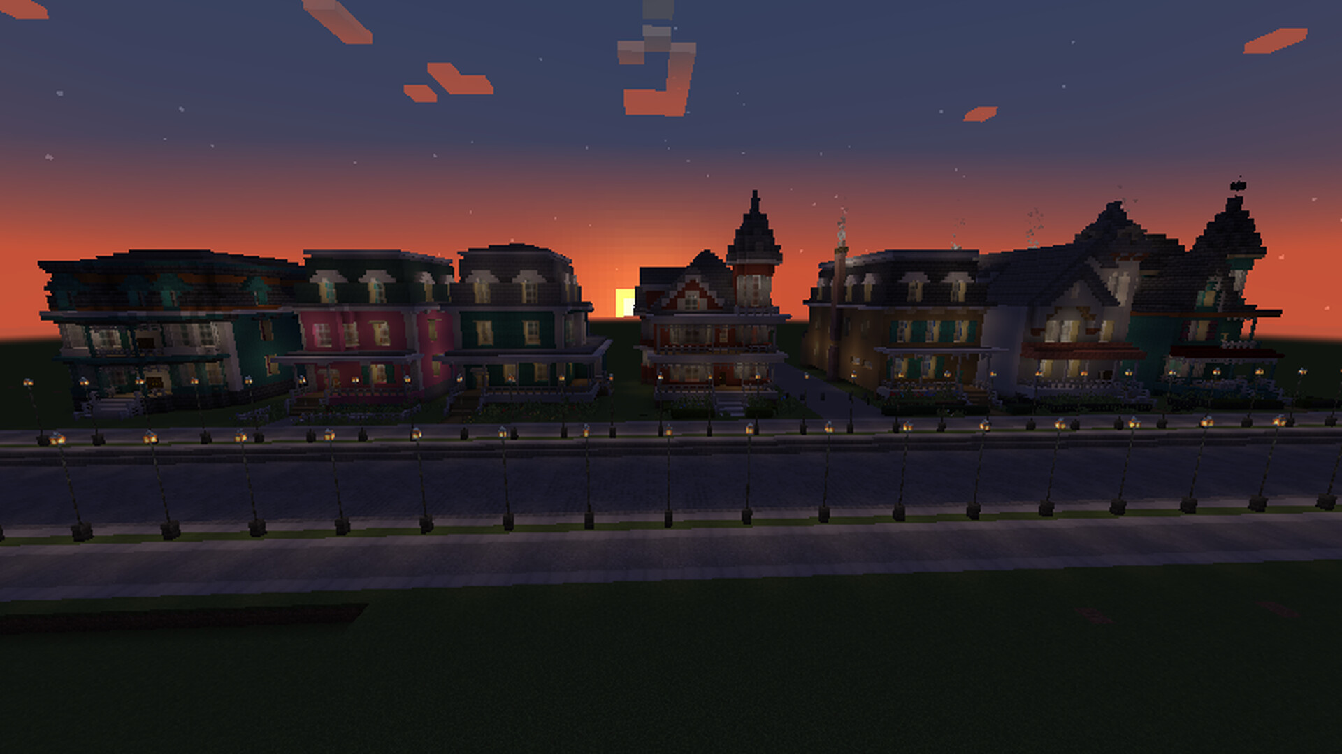 Victorian street Minecraft Map