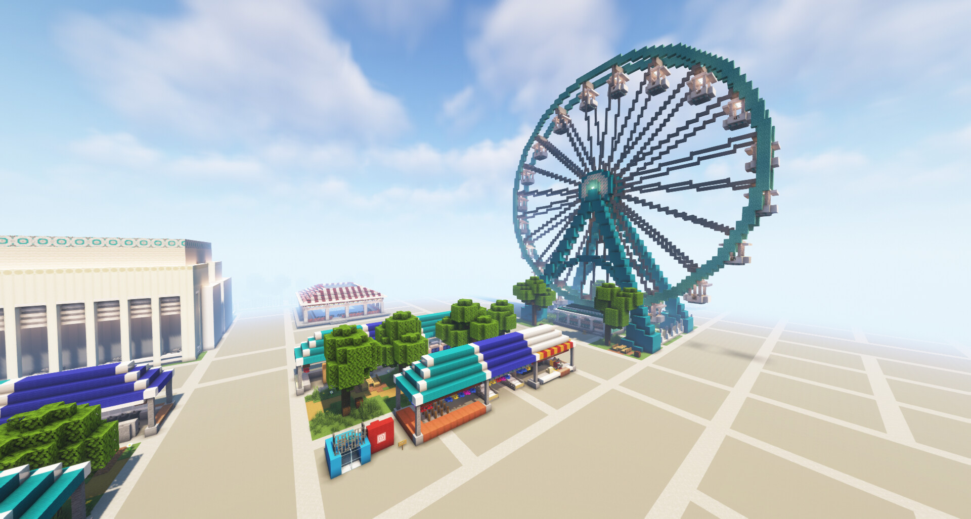 Minedonia Fair Park Event Minecraft Map