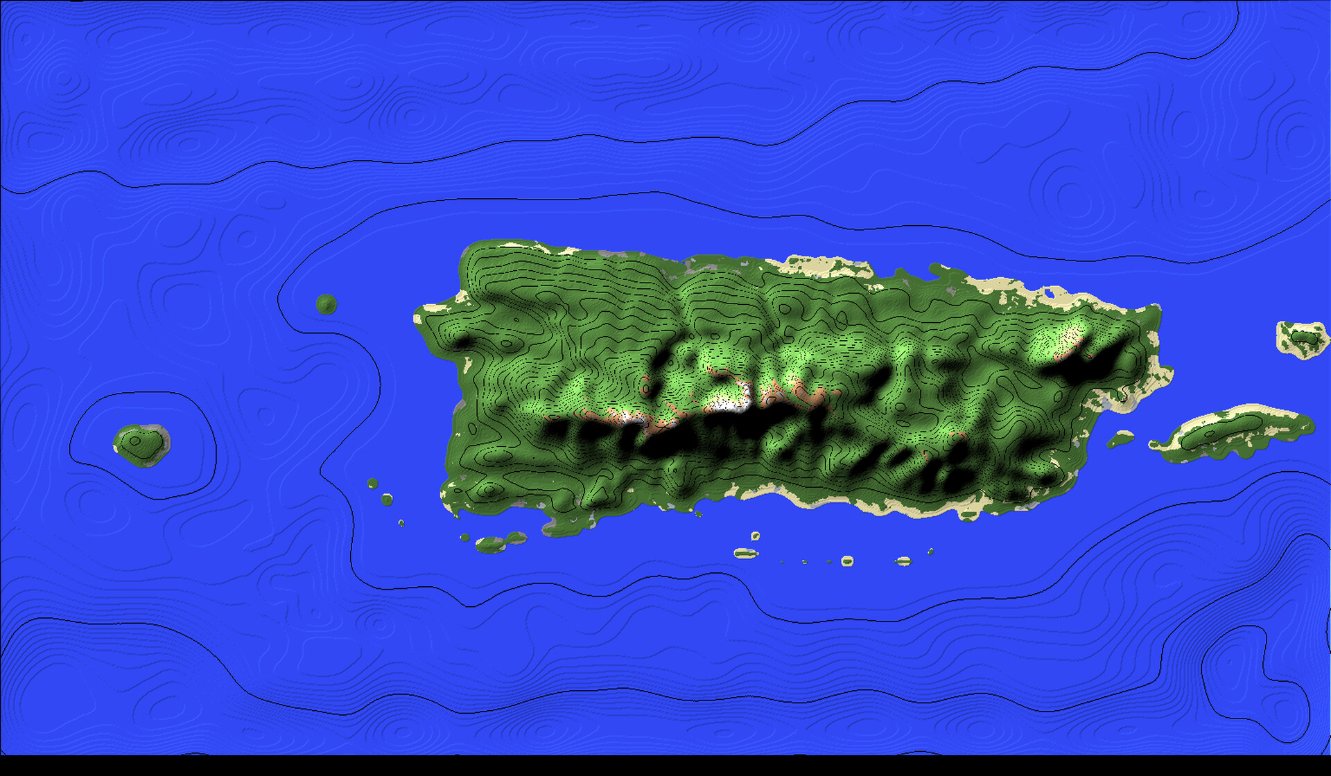 Puerto Rico Minecraft Map
