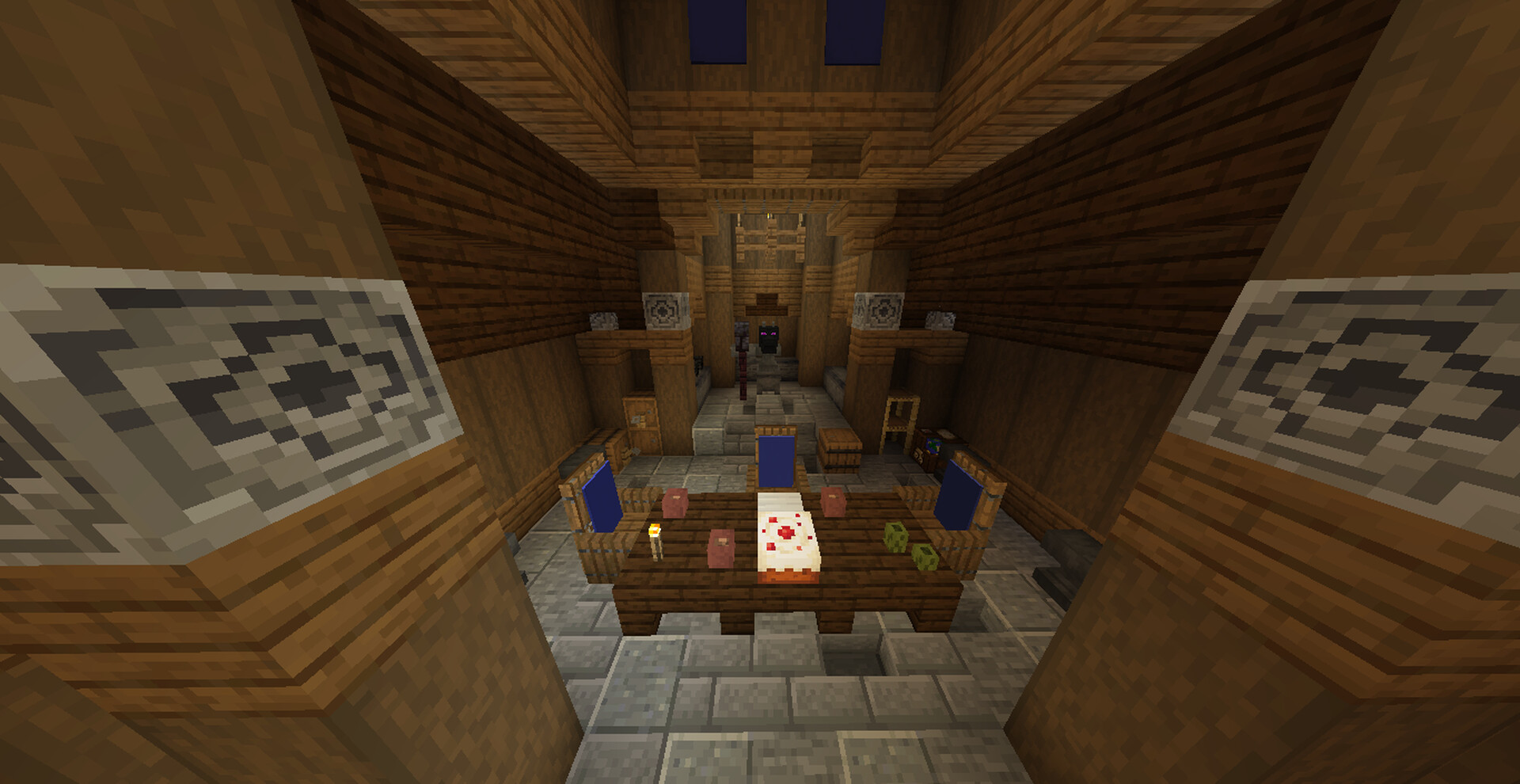 Viking Great Hall//Church Minecraft Map