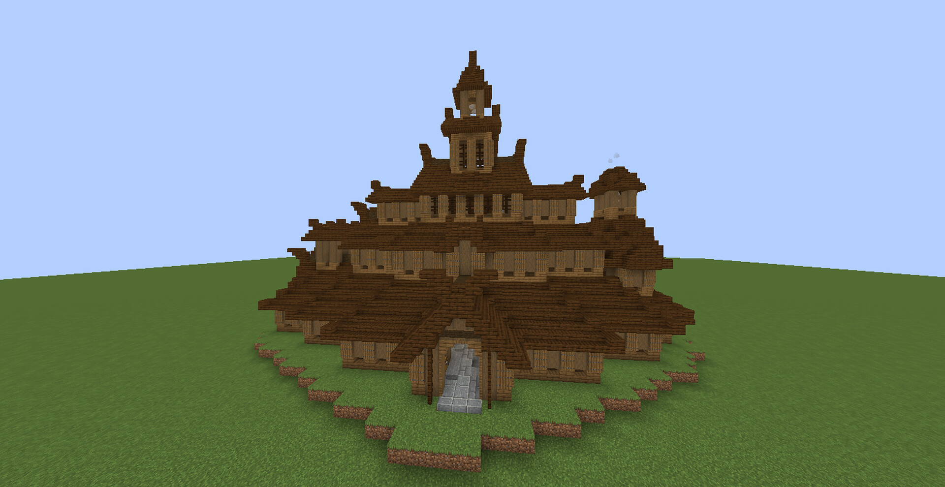 Viking Great Hall//Church Minecraft Map