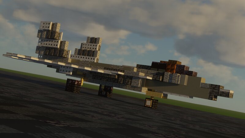 Lockheed Martin F-22 Raptor (A Variant) [1.5:1 Scale] Minecraft Map