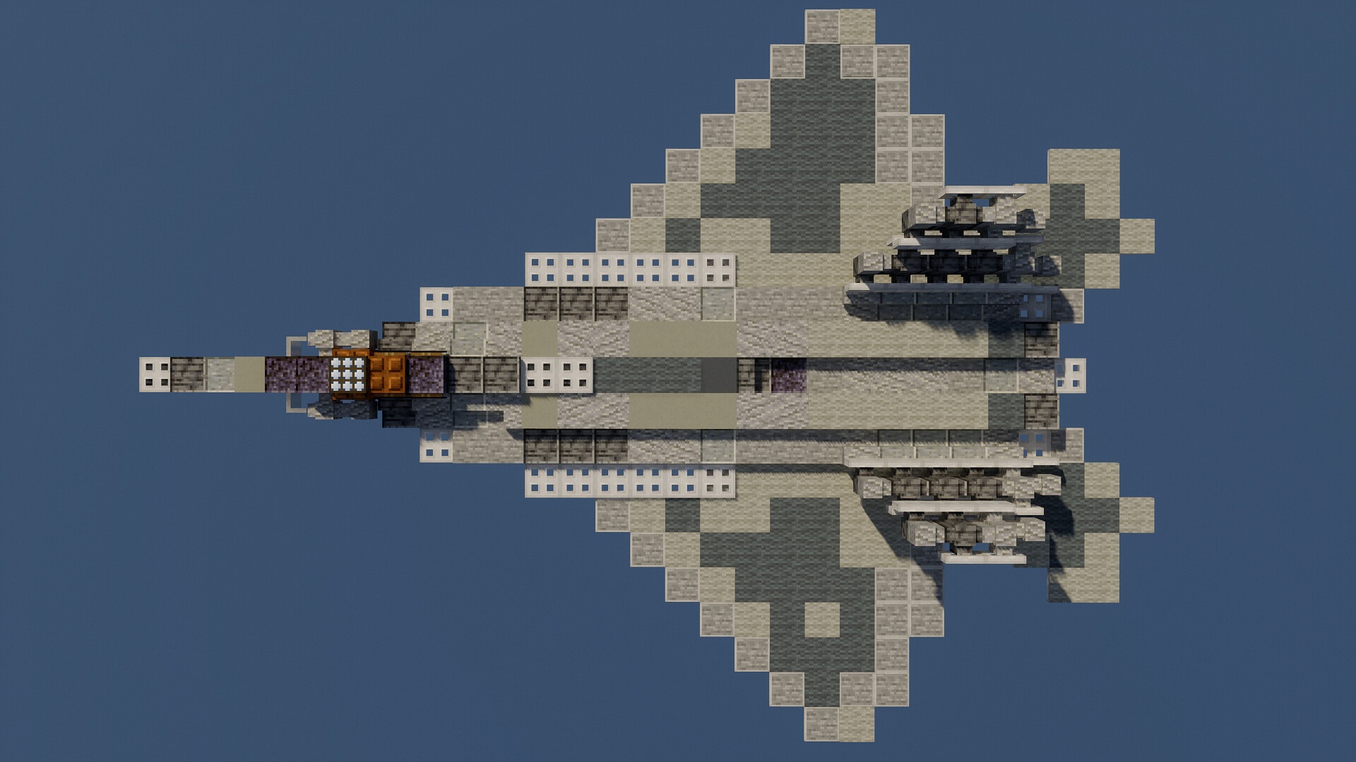 Lockheed Martin F-22 Raptor (A Variant) [1.5:1 Scale] Minecraft Map