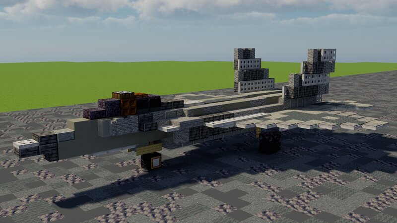 Lockheed Martin F-22 Raptor (A Variant) [1.5:1 Scale] Minecraft Map