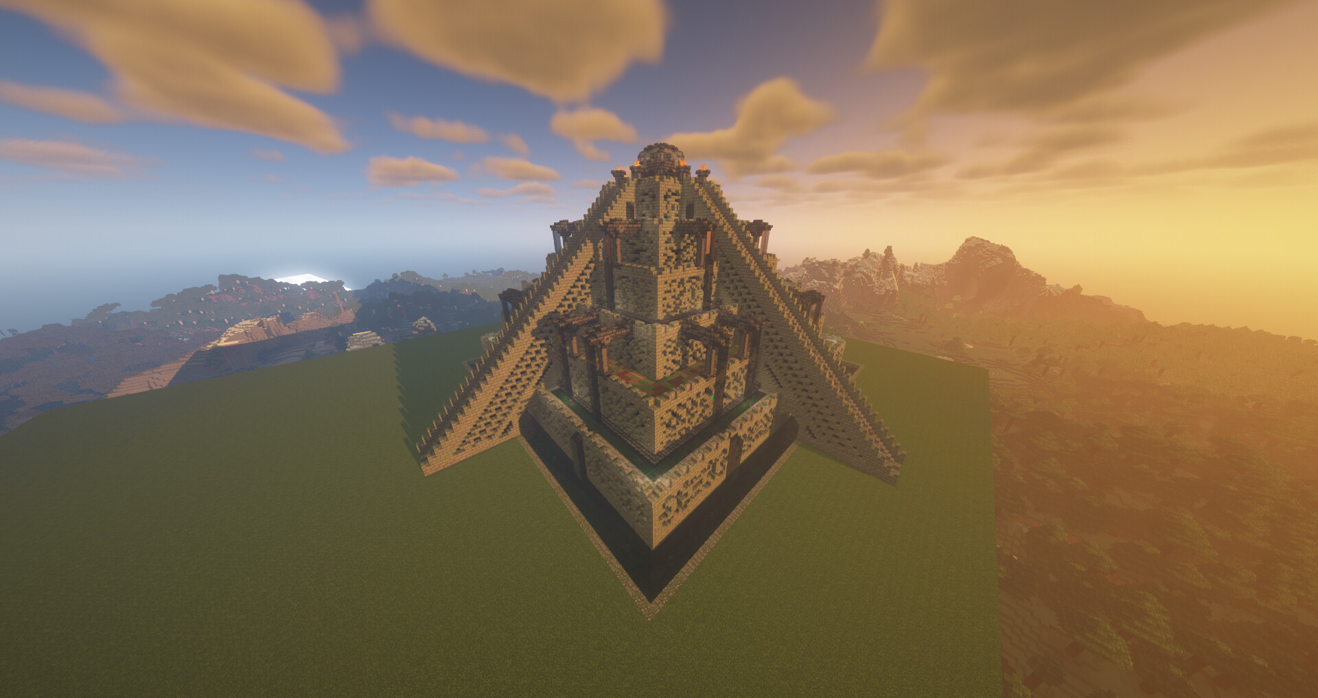 Overgrown Jungle Temple Minecraft Map