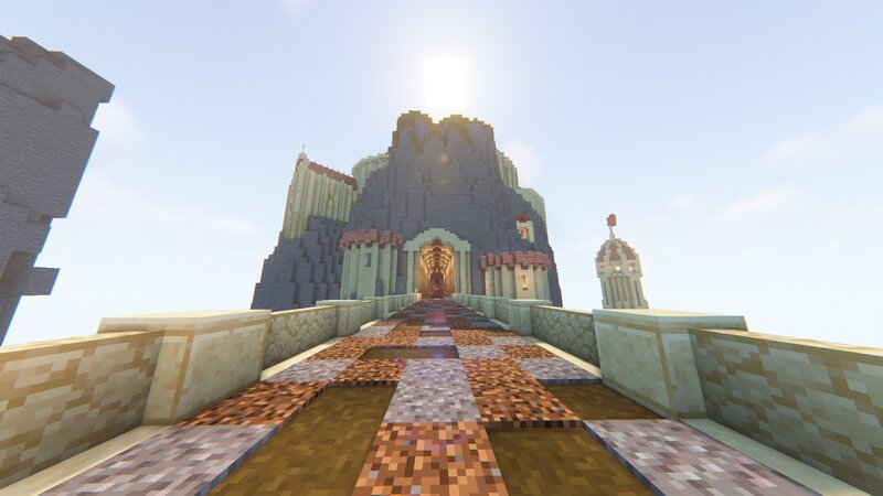 Casterly Rock from Game Of Thrones in minecraft Minecraft Map