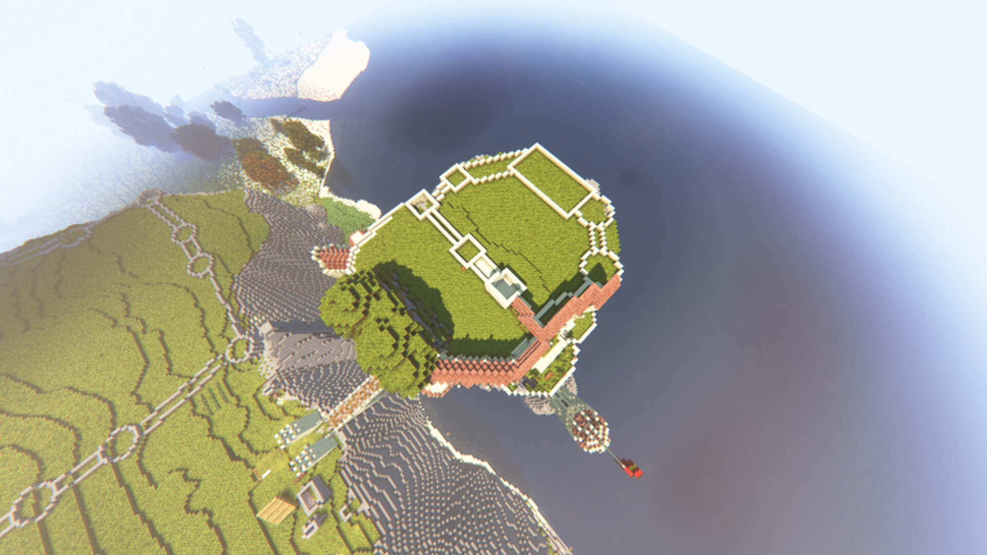 Casterly Rock from Game Of Thrones in minecraft Minecraft Map
