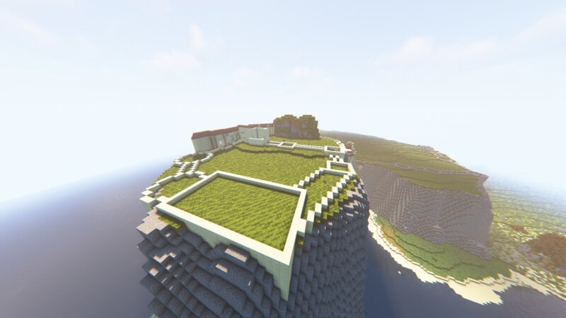 Casterly Rock from Game Of Thrones in minecraft Minecraft Map
