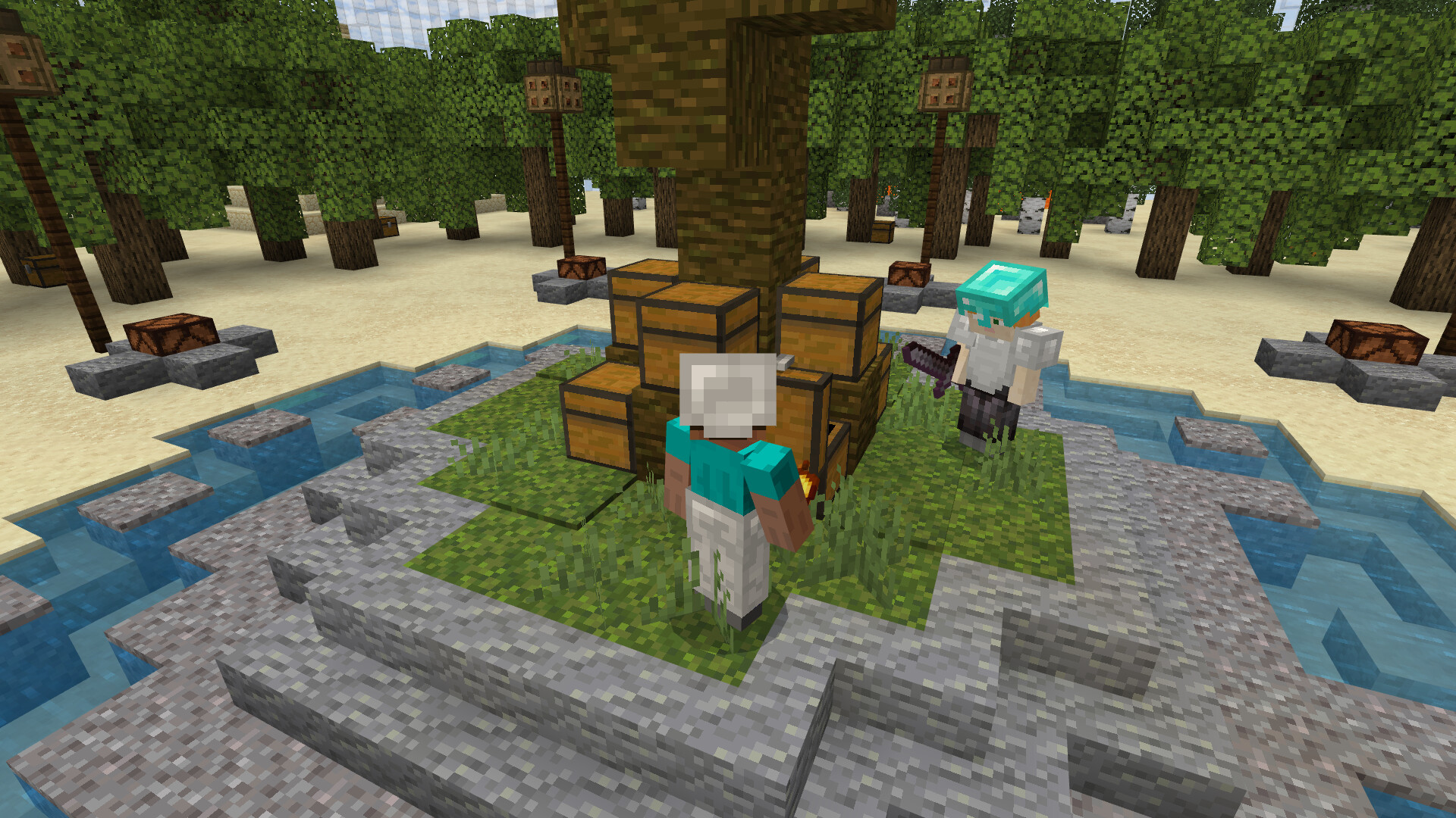 Juegos Del Hambre (Hunger Games, PvP Minigame) (MAP MINECRAFT BEDROCK) Minecraft Map