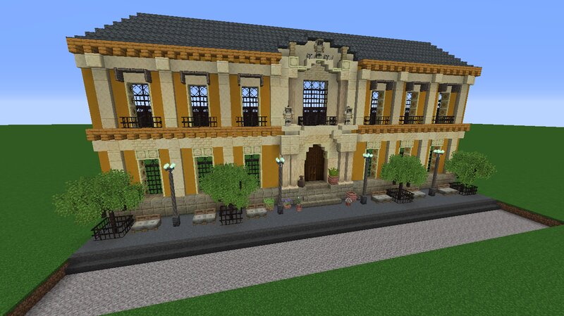 Spanish Baroque Palace | Architecture Minecraft Map