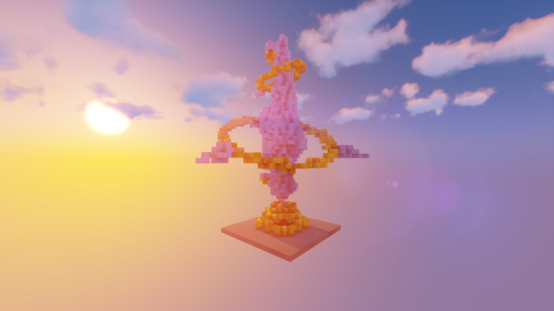 FFXIV Aetheryte Minecraft Map