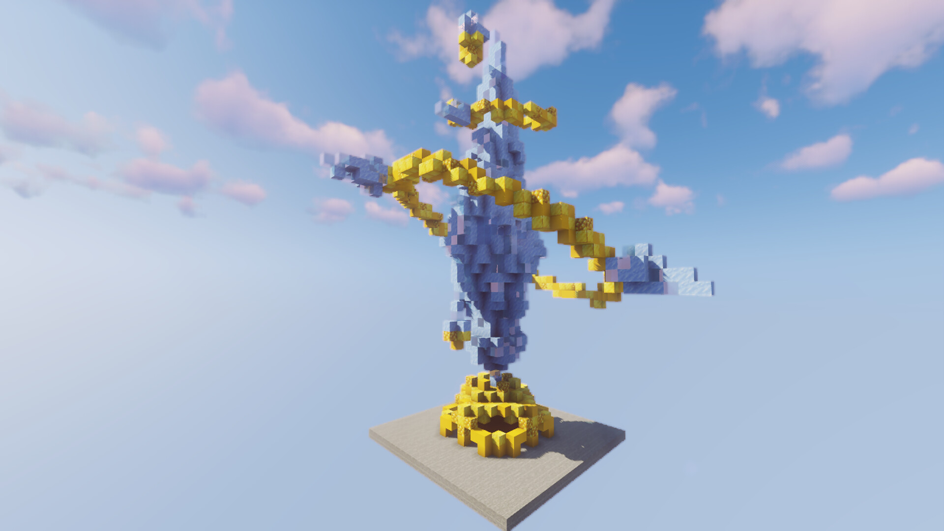 FFXIV Aetheryte Minecraft Map