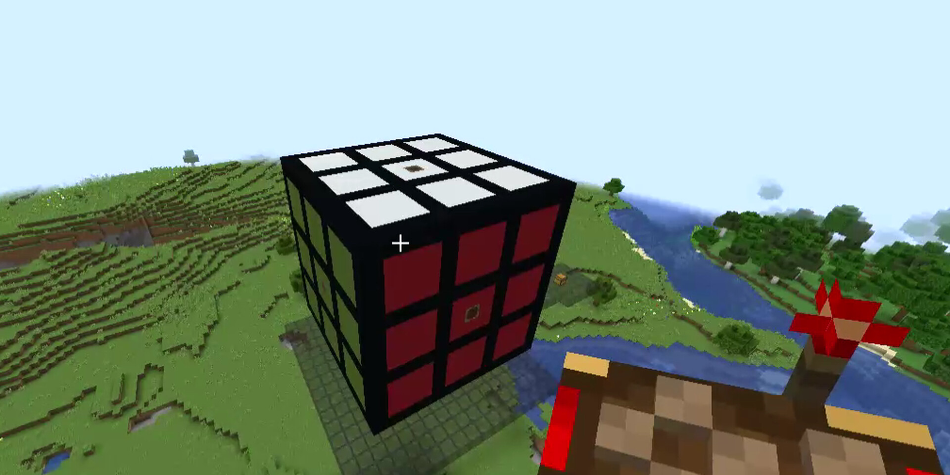 Rubik's Cube with Create Minecraft Map