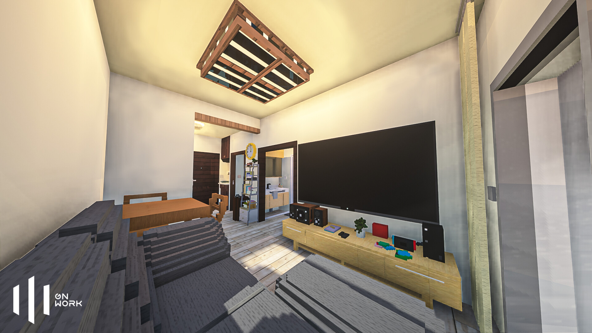 Simple interior design Minecraft Map