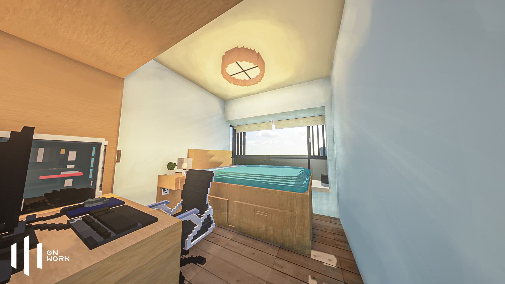 Simple interior design Minecraft Map