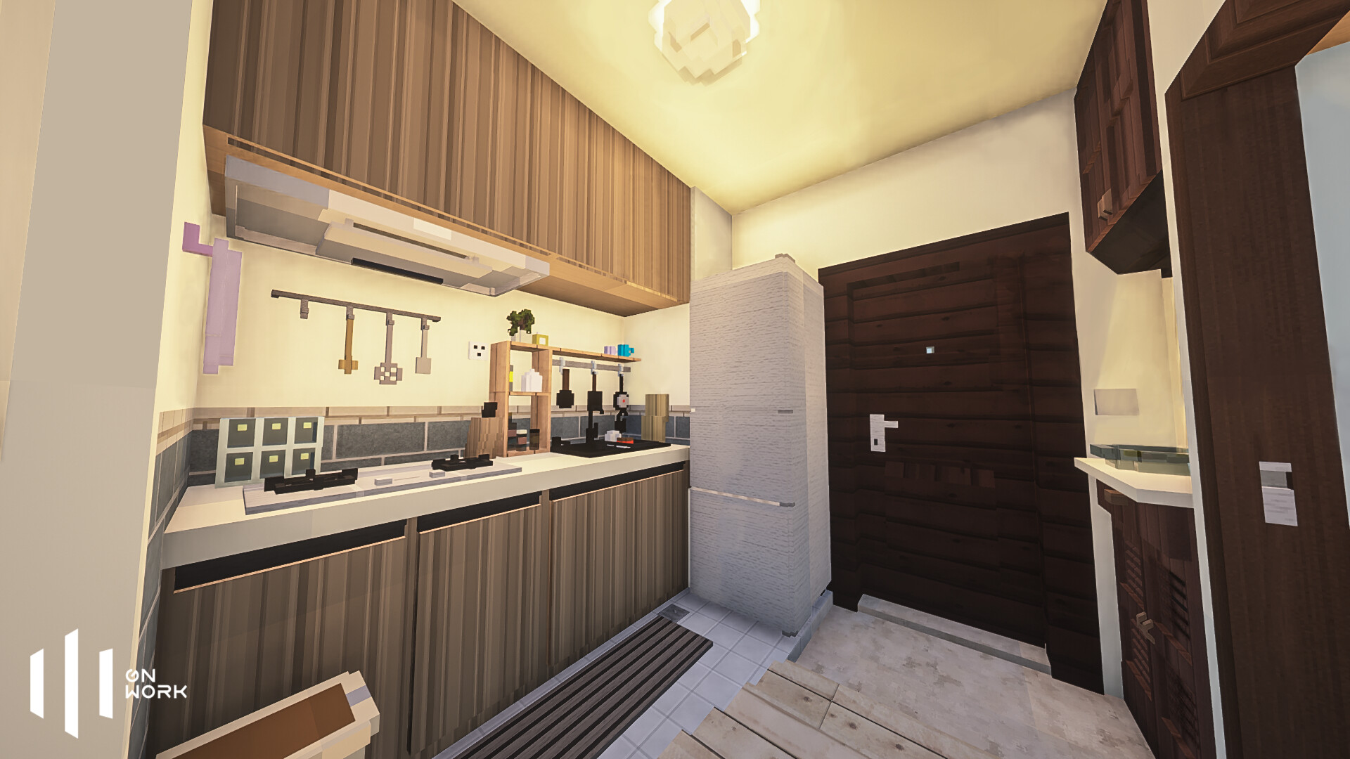 Simple interior design Minecraft Map