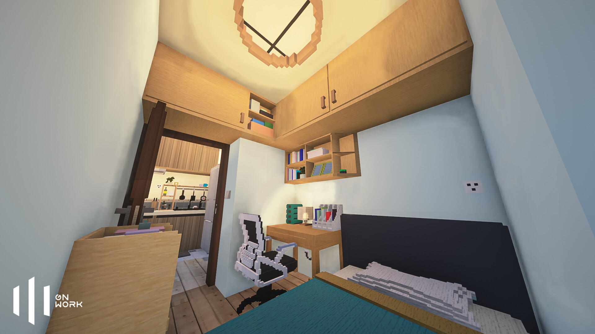 Simple interior design Minecraft Map