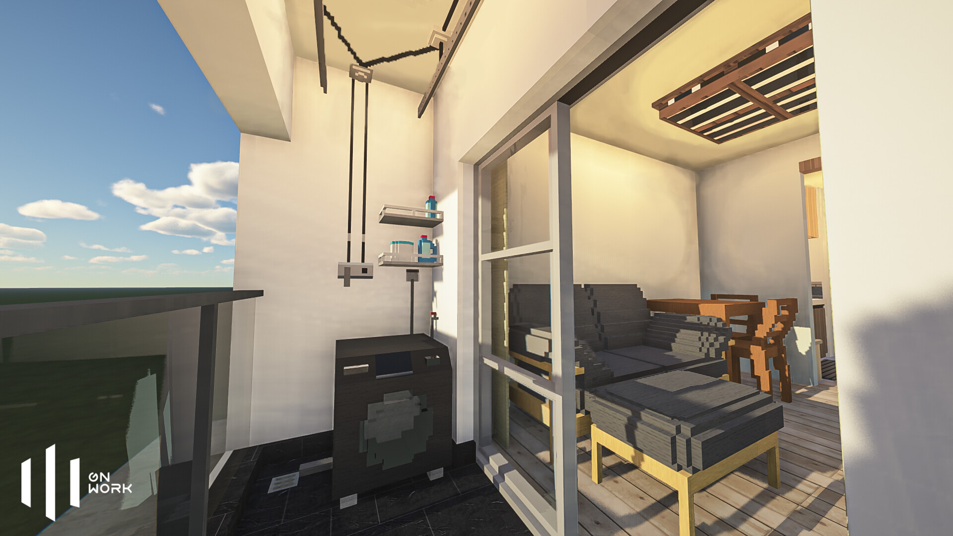 Simple interior design Minecraft Map