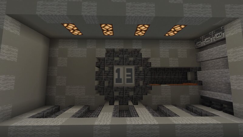 Fallout 1 Vault 13 Entrance Minecraft Map