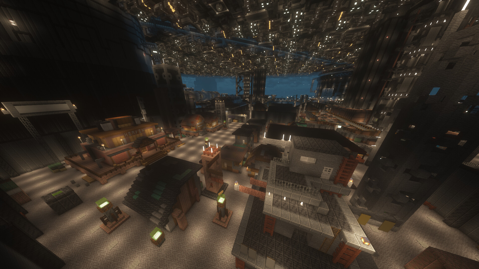“FINAL FANTASY VII in Minecraft !” Midgar, City of Mako map full ...