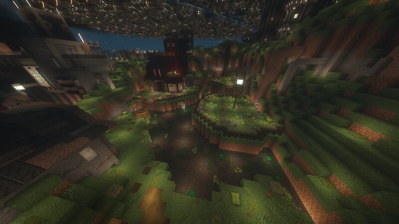 “FINAL FANTASY VII in Minecraft !” Midgar, City of Mako map full ...