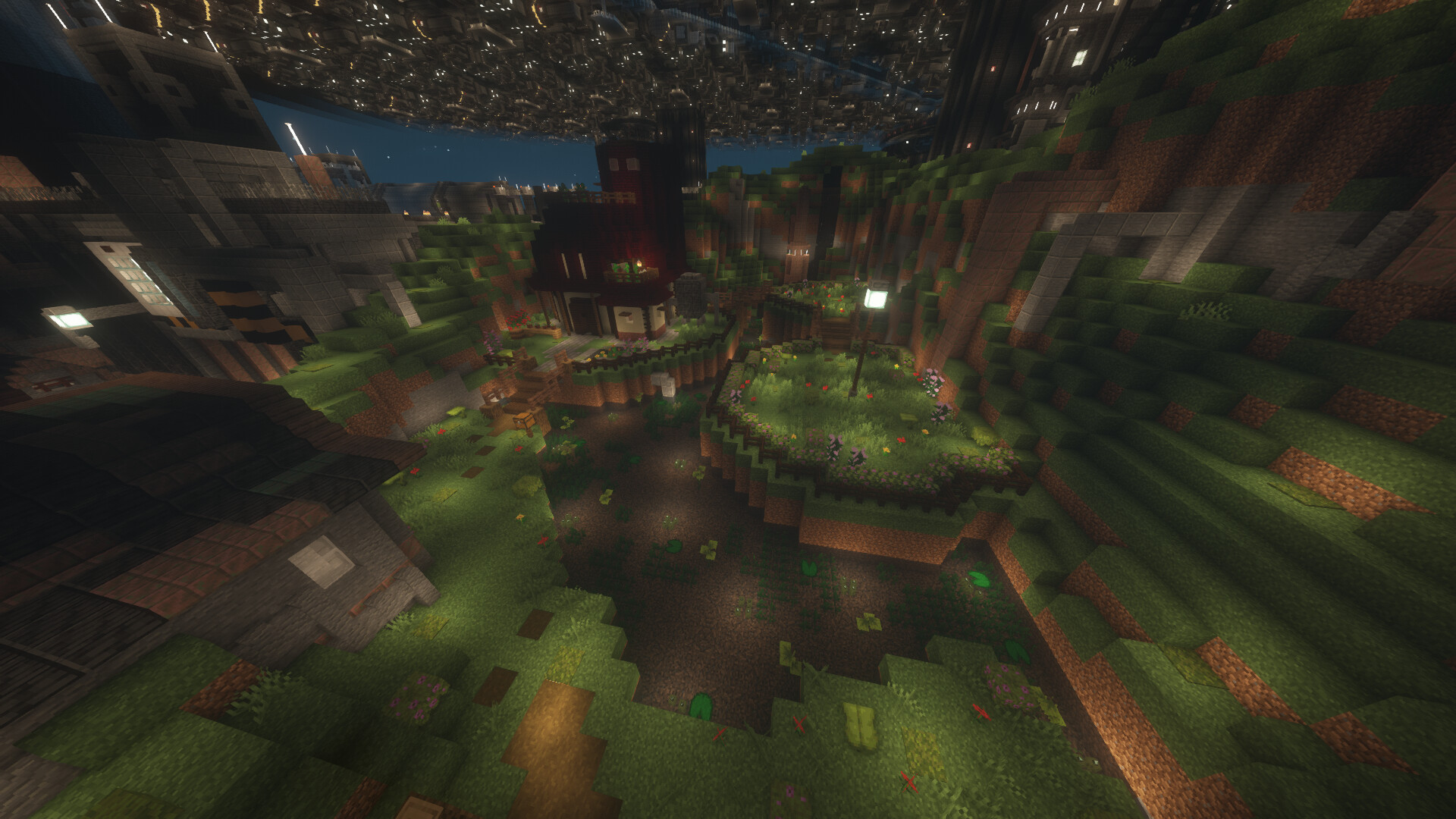 “FINAL FANTASY VII in Minecraft !” Midgar, City of Mako map full ...