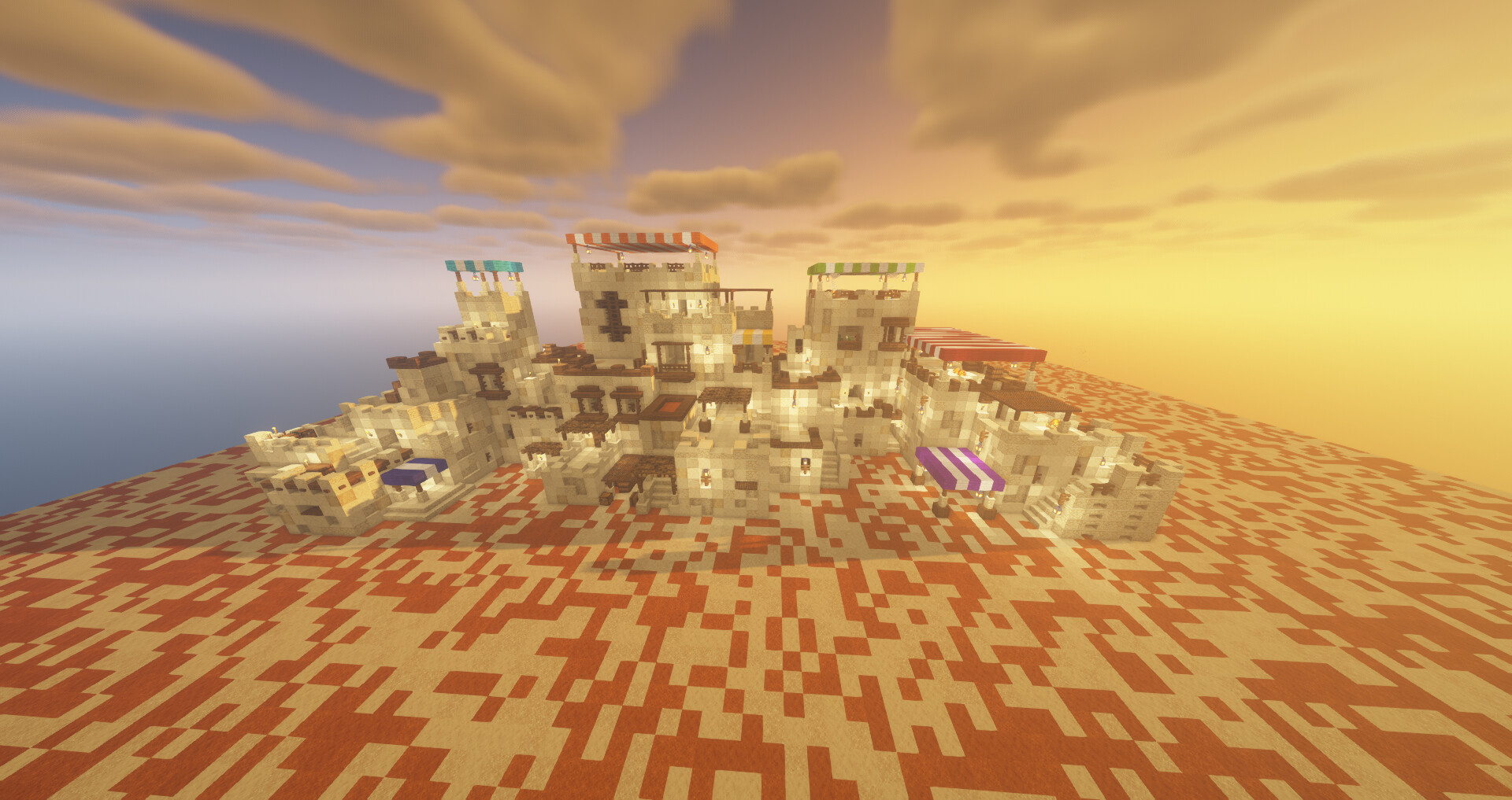 Desert Village Minecraft Map