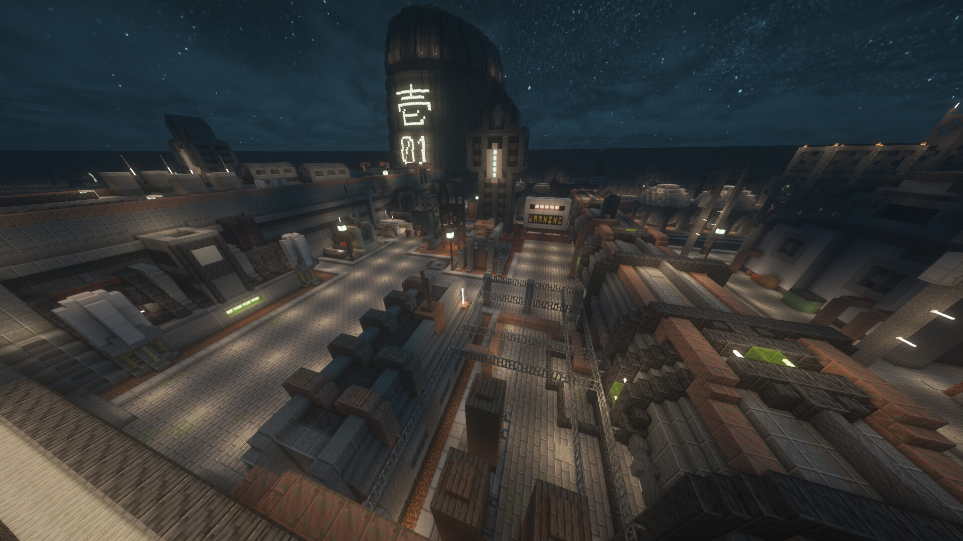 “FINAL FANTASY VII in Minecraft !” Midgar, City of Mako map full ...