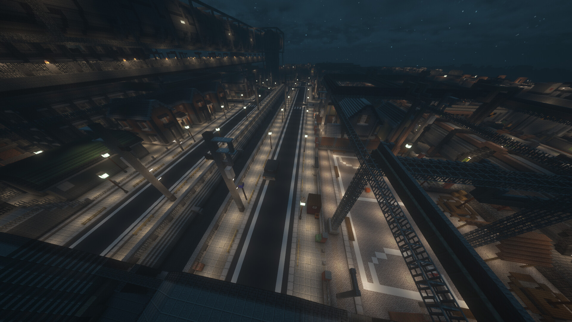 “FINAL FANTASY VII in Minecraft !” Midgar, City of Mako map full ...