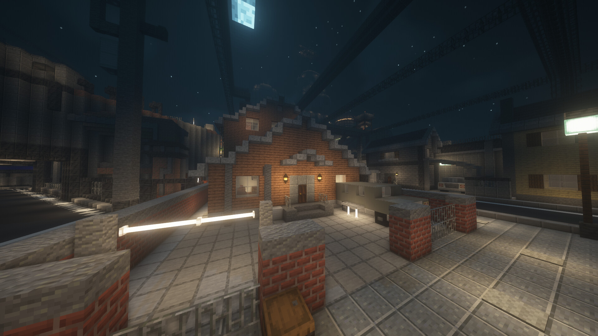 “FINAL FANTASY VII in Minecraft !” Midgar, City of Mako map full ...