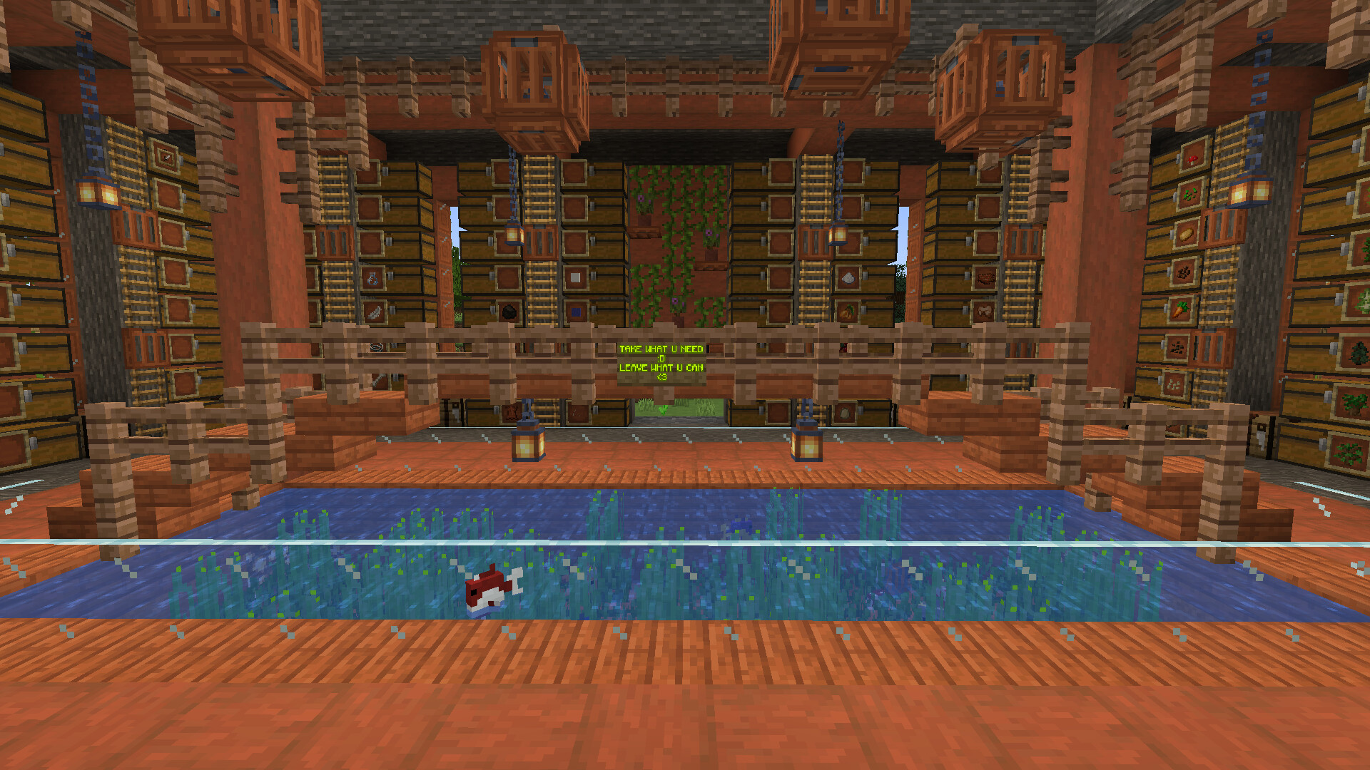 Storage Warehouse Minecraft Map