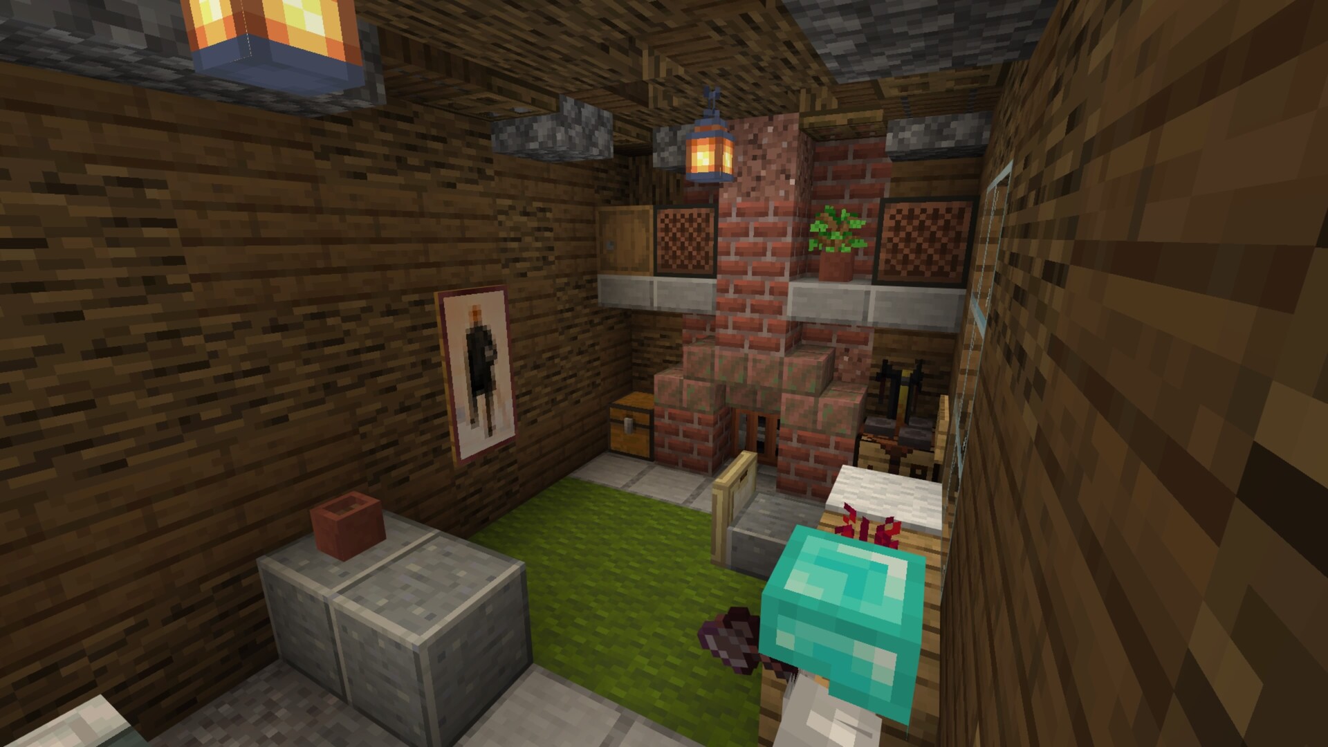 Cozy Cabin Minecraft Map