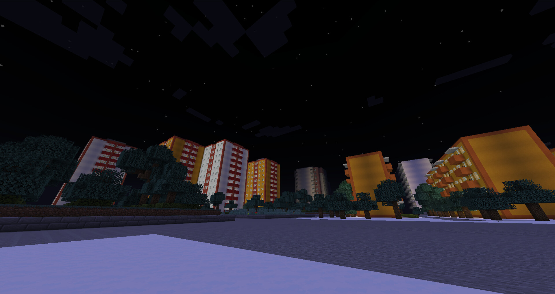 Romanian city style Minecraft Map