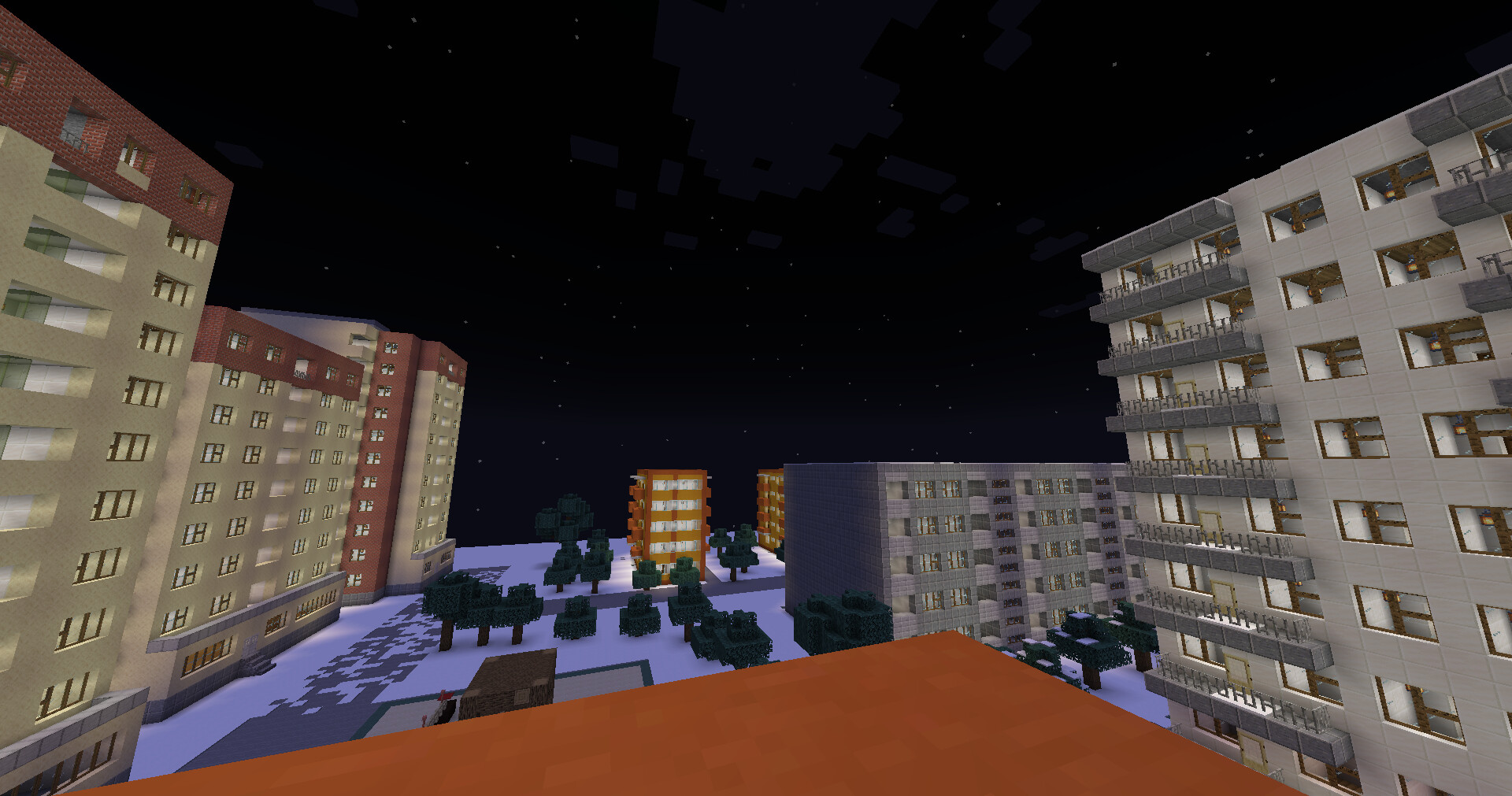 Romanian city style Minecraft Map