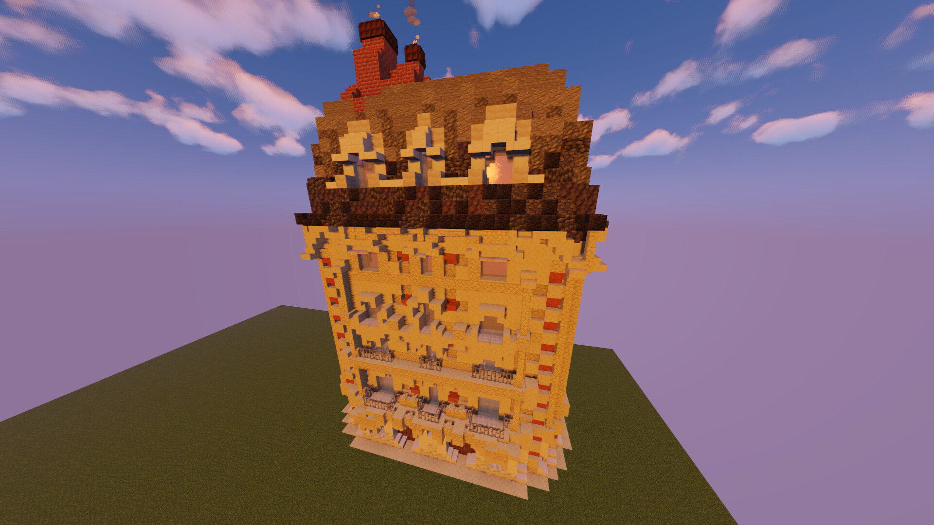 Large Parisian Building - Tax3s Minecraft Map