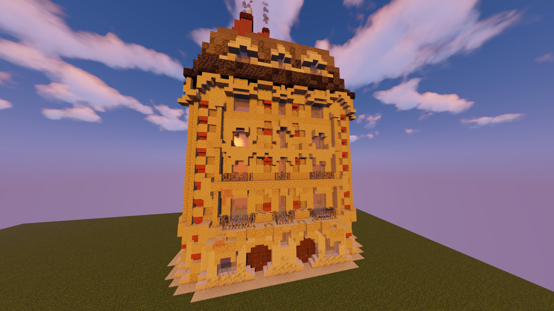 Large Parisian Building - Tax3s Minecraft Map