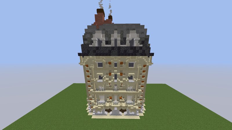 Large Parisian Building - Tax3s Minecraft Map