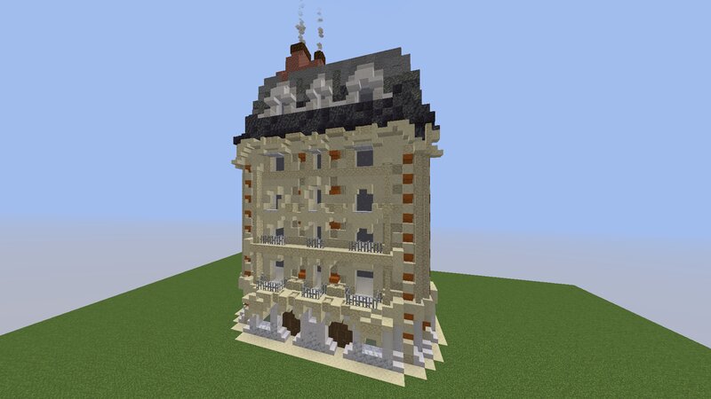 Large Parisian Building - Tax3s Minecraft Map