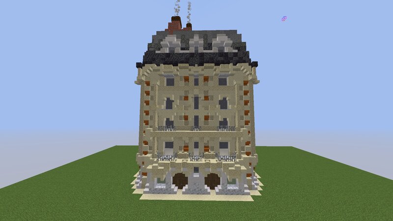 Large Parisian Building - Tax3s Minecraft Map