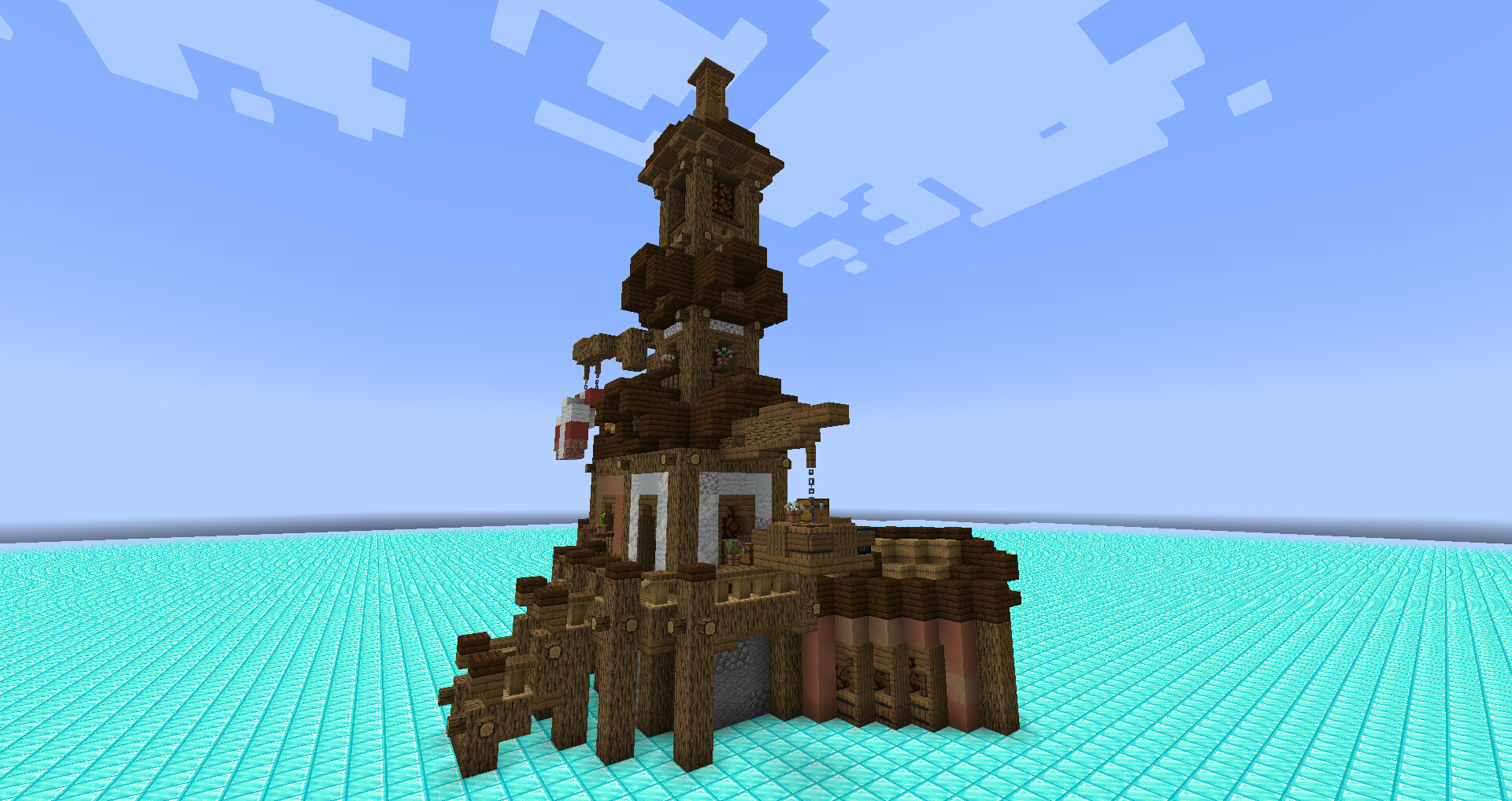 Fantasy - Sea Side Light-House - [Schem] Minecraft Map