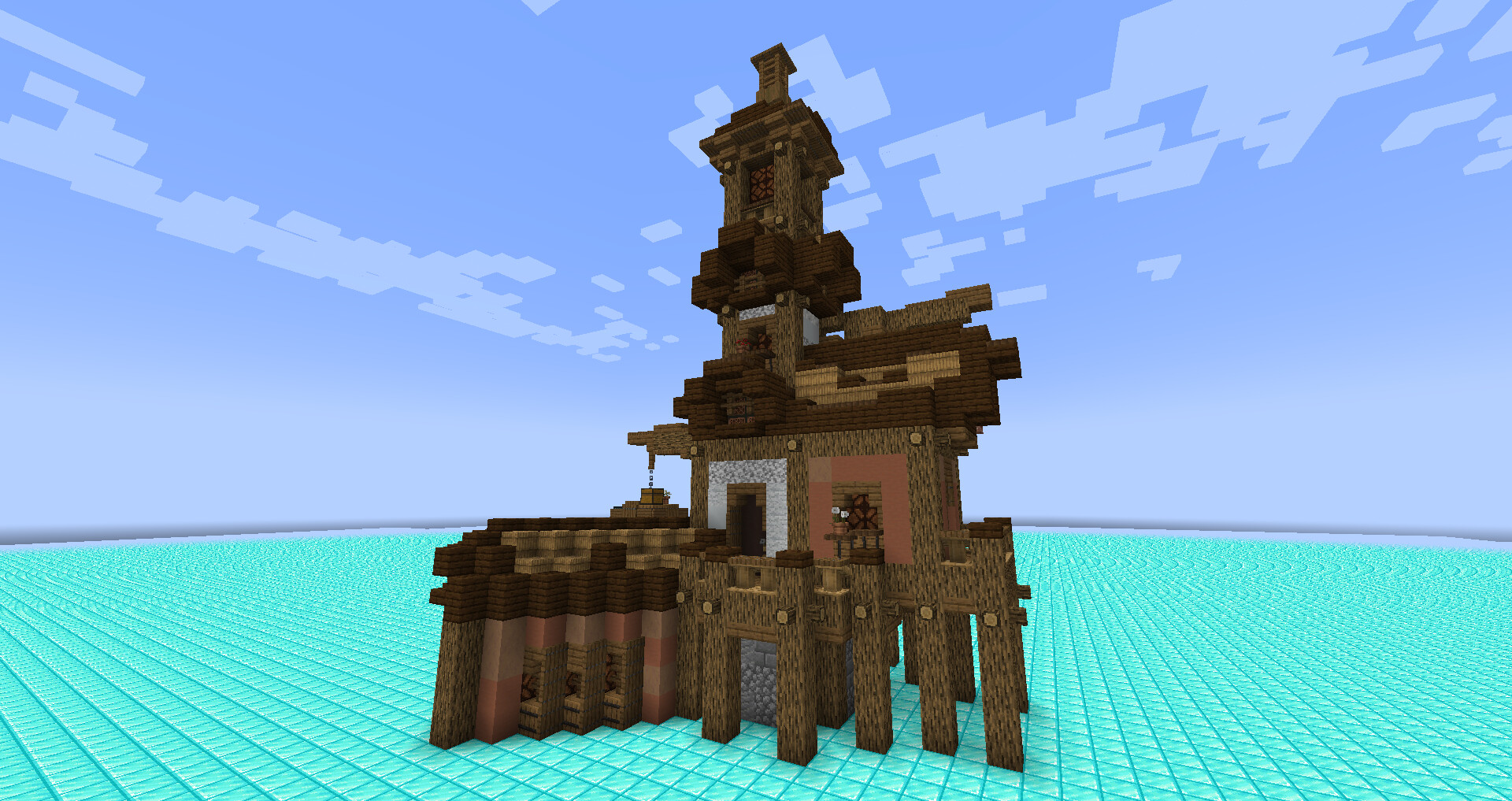 Fantasy - Sea Side Light-House - [Schem] Minecraft Map