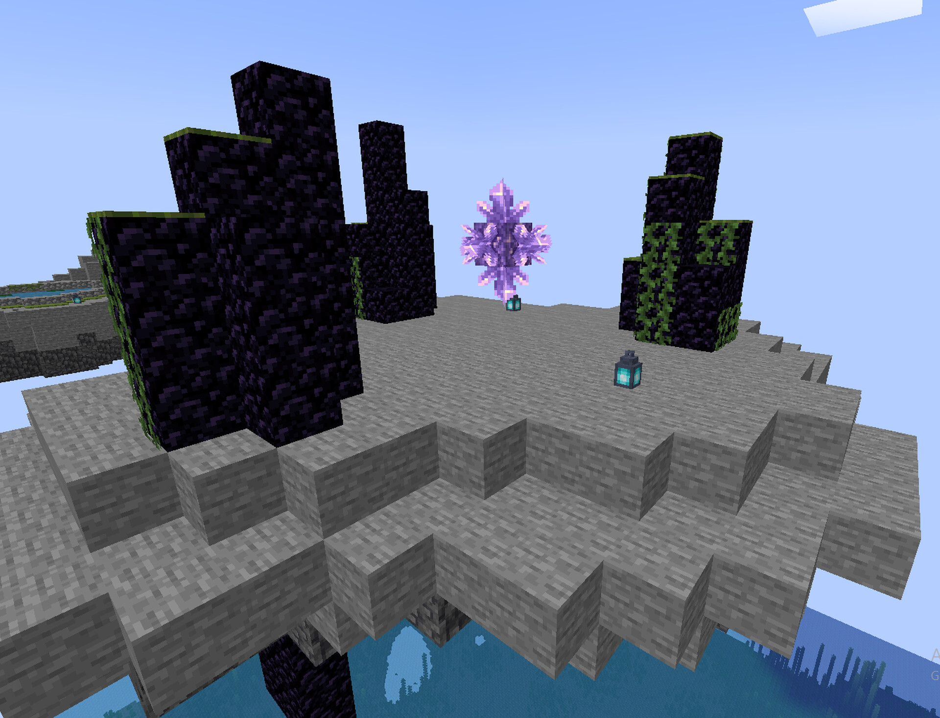 the average the j enjoyer's floating isles Minecraft Map