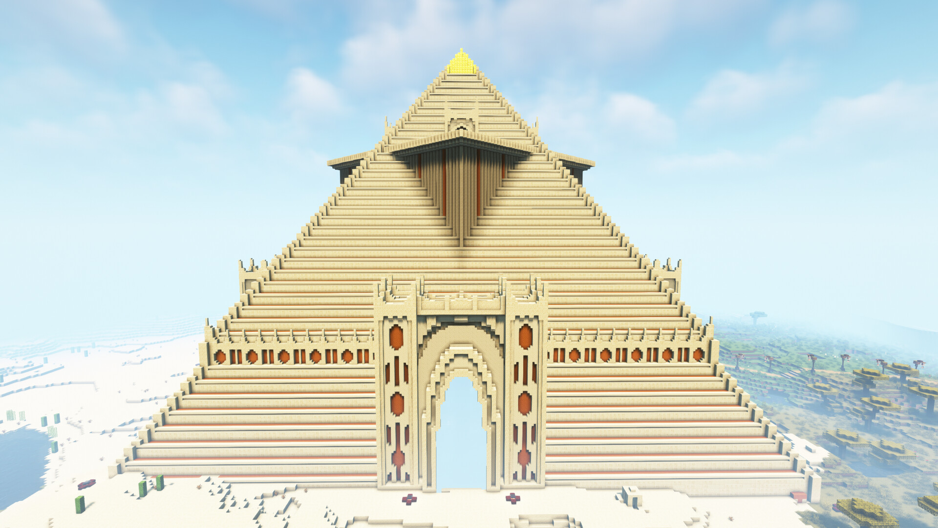 Anubis' Pyramid [Survival mega base] Minecraft Map