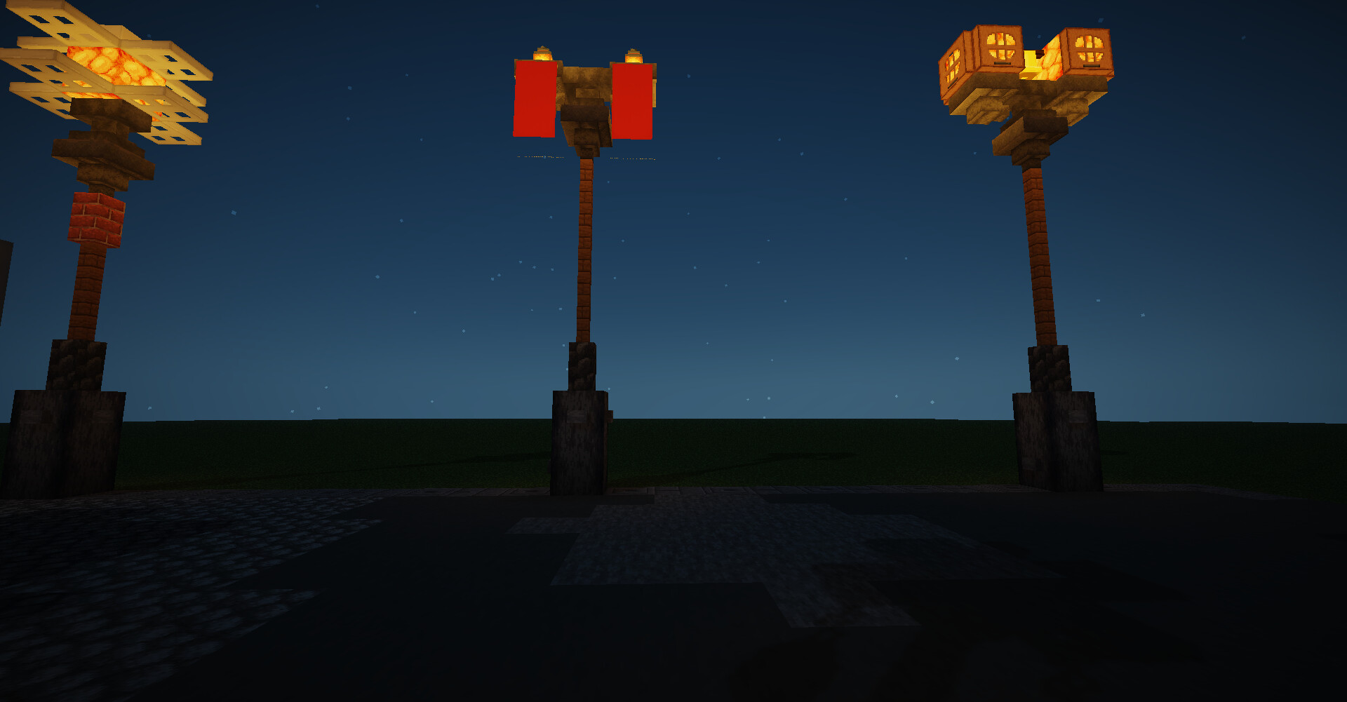 Street Lamps Minecraft Map